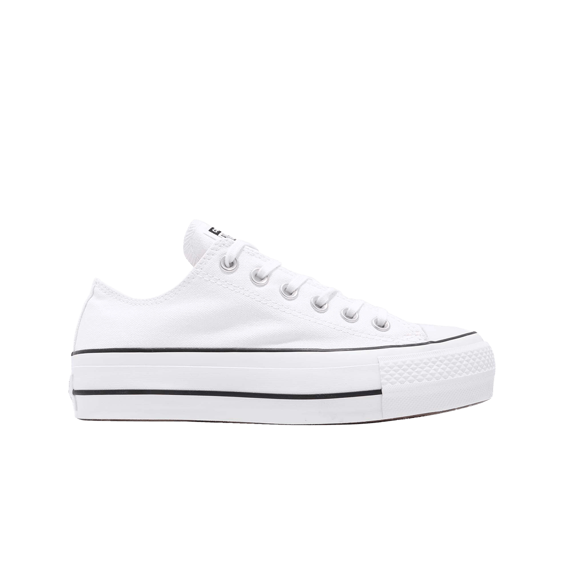 (W) 컨버스 척 테일러 올스타 리프트 로우 화이트 블랙 560251C | CONVERSE - 슈프라이즈