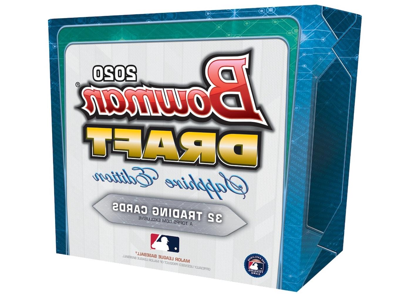 Bowman Baseball Box 2020 Bowman Draft Sapphire Edition
