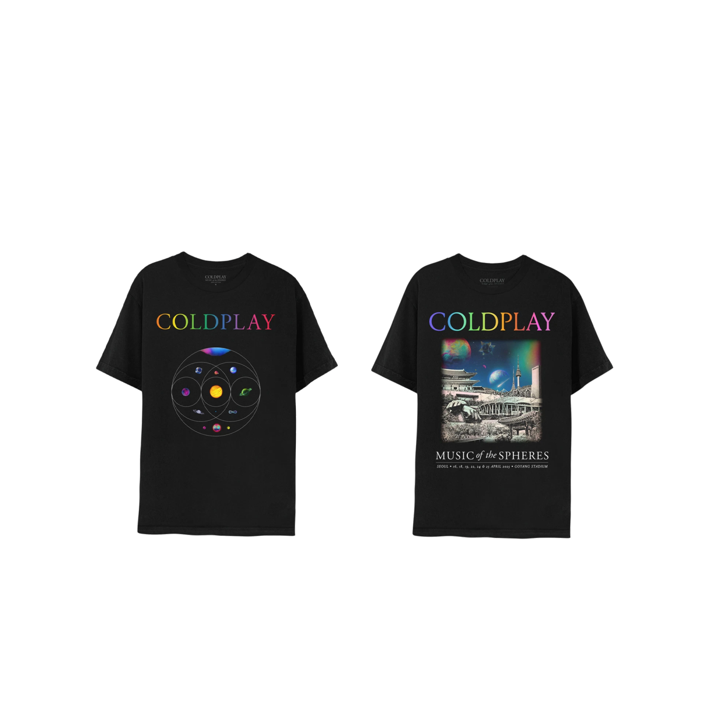 콜드플레이 월드 투어 티셔츠 | COLDPLAY - 슈프라이즈