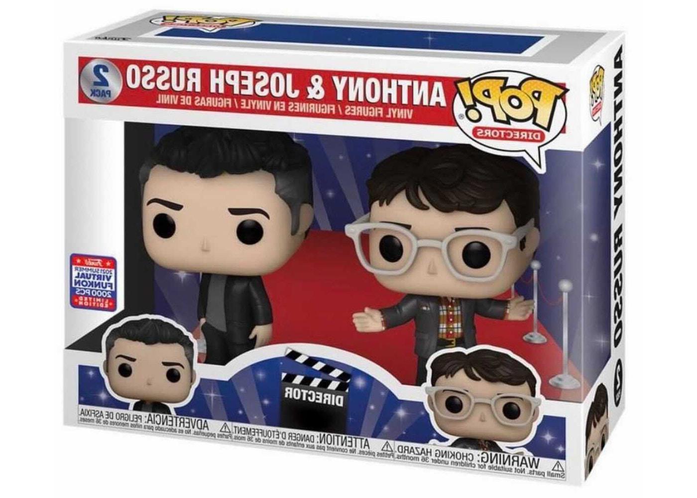 Funko Pop! Directors Anthony & Joseph Russo 2021 Summer Virtual Funkon ...