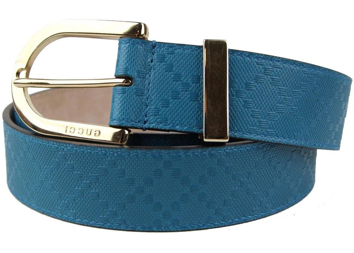Gucci Hilary Lux Belt Diamante Turquoise | GUCCI - 슈프라이즈