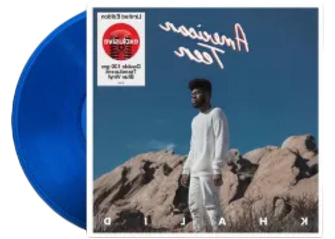 Khalid American Teen (Target Exclusive) Translucent Blue 2XLP Vinyl ...