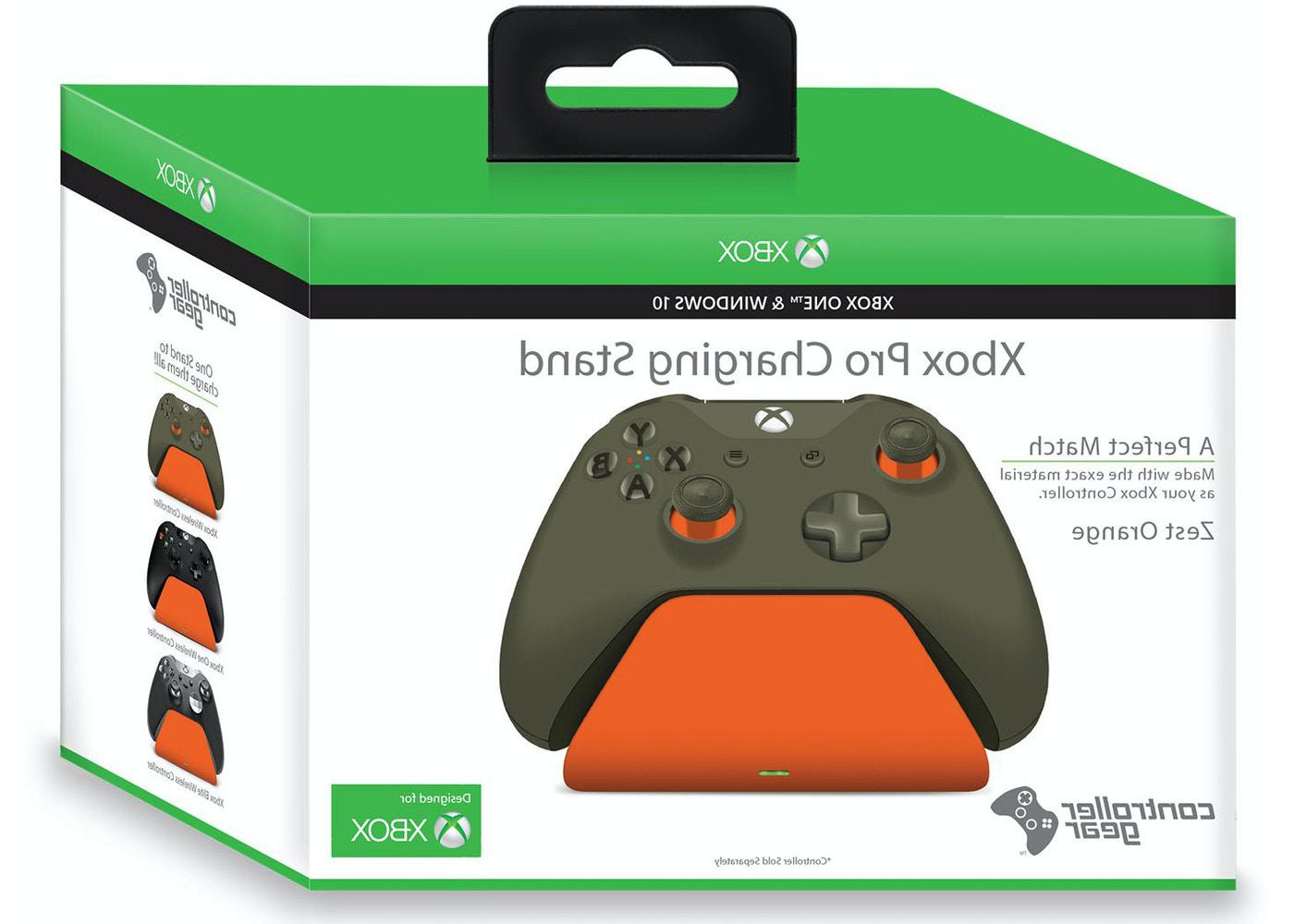 Microsoft Xbox Pro Controller Gear Charging Stand CSXBOX1RN-00ZOC Zest ...