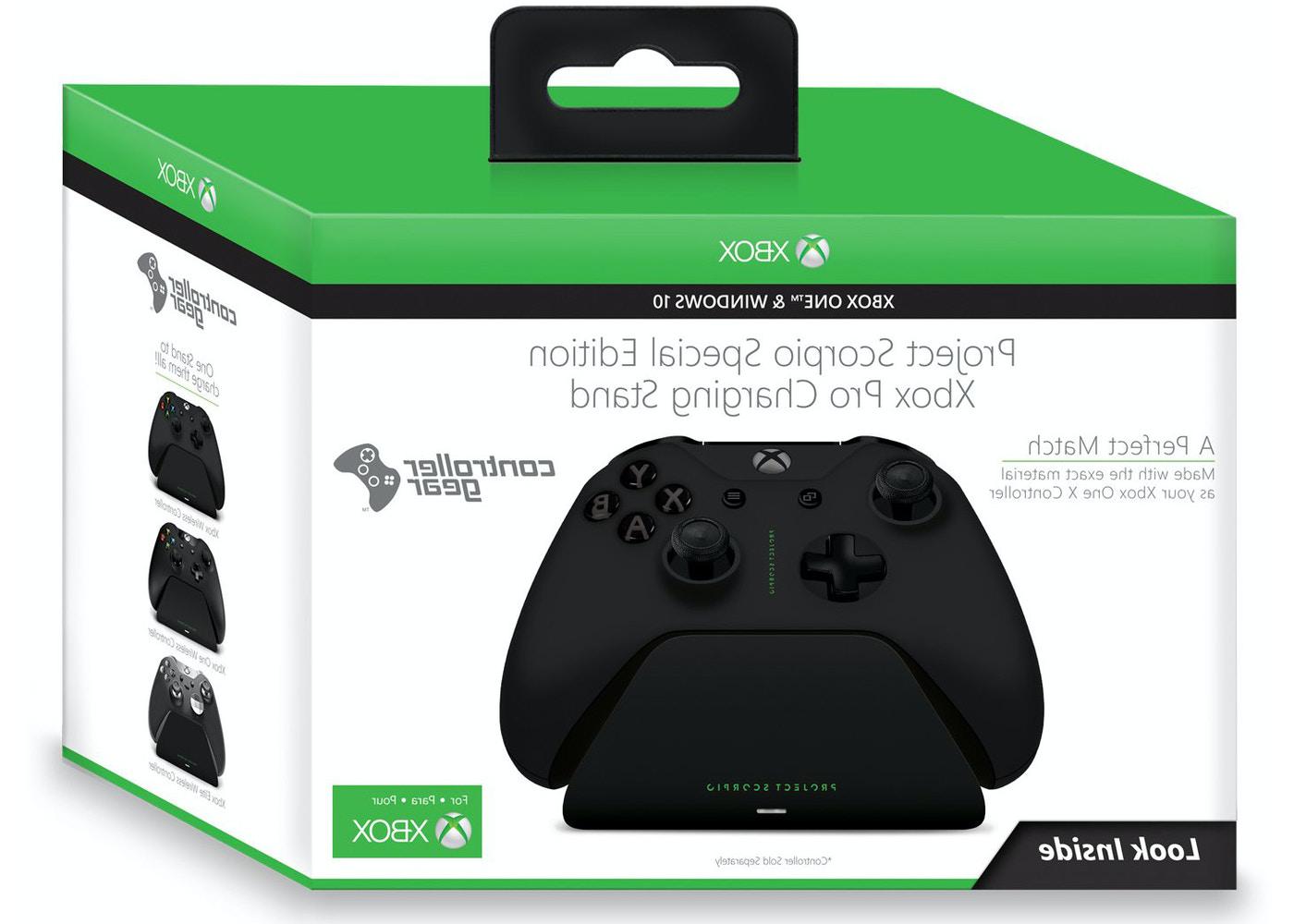 Microsoft Xbox Pro Controller Gear Charging Stand Project Scorpio ...