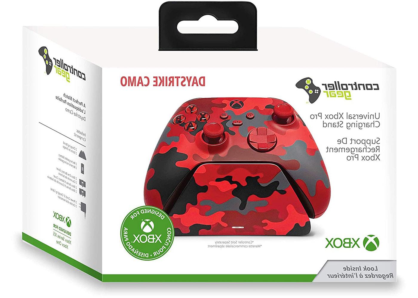 Microsoft Xbox Pro Controller Gear Charging Stand UCXBXXX1R-0RRGR ...