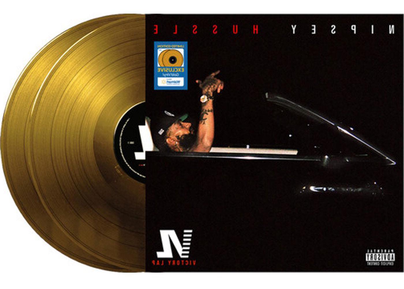 Nipsey Hustle Victory Lap (Walmart Exclusive) Gold 2XLP Vinyl Gold ...