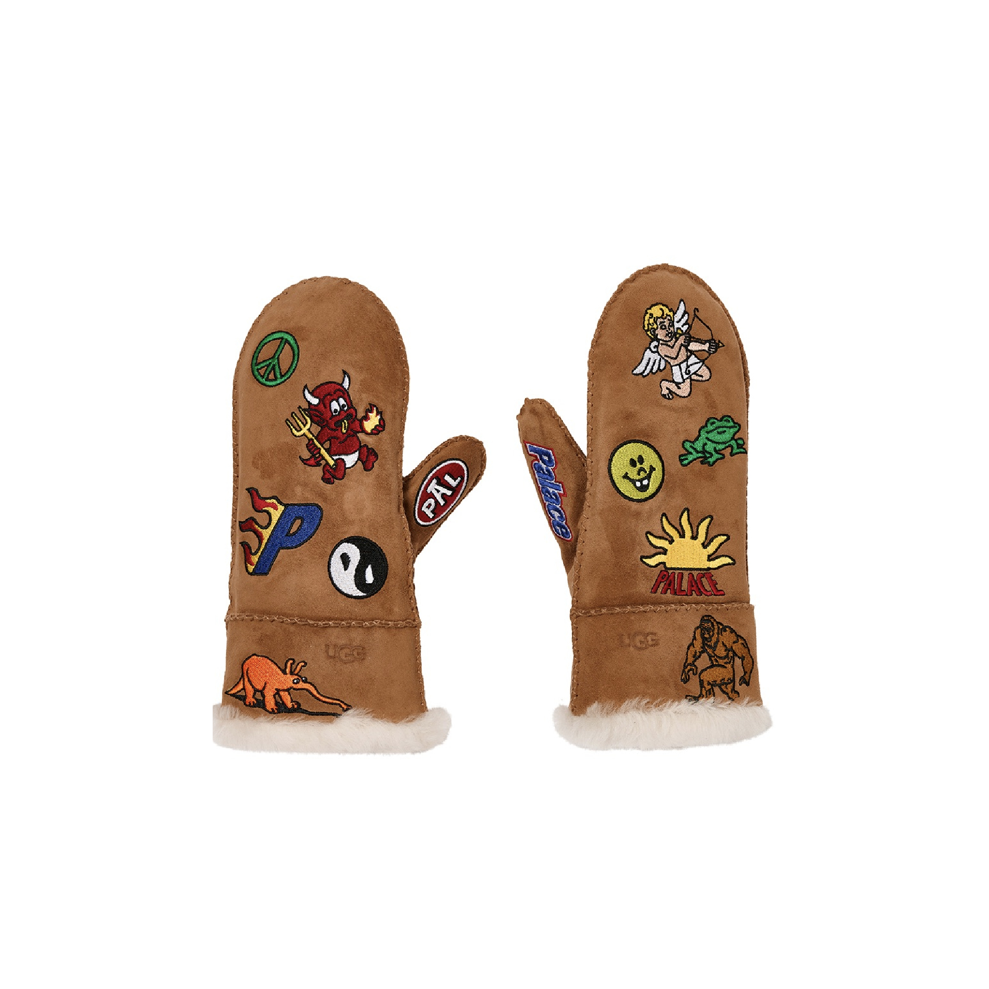 어그 x 팔라스 미텐스 글러브 체스트넛