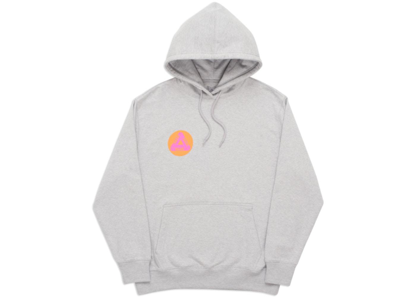 Palace Multi P Hood Grey Marl
