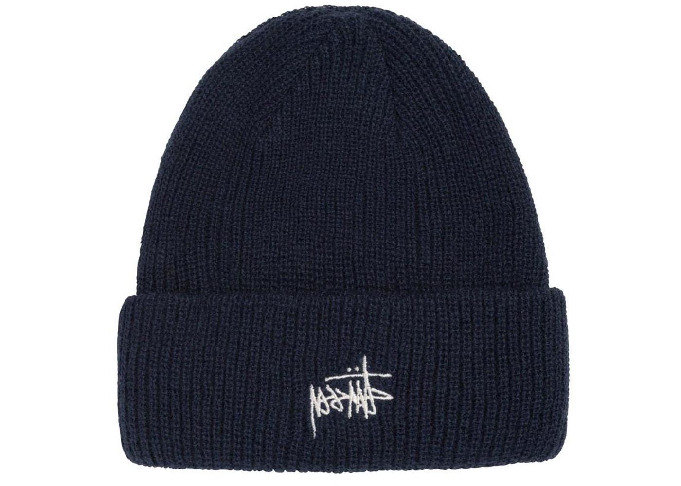 Stussy Basic Cuff Beanie Navy