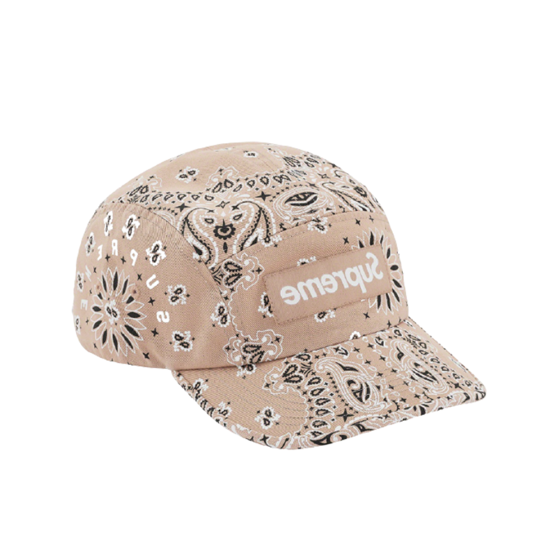 슈프림 반다나 캠프 캡 탄 | SUPREME - 슈프라이즈