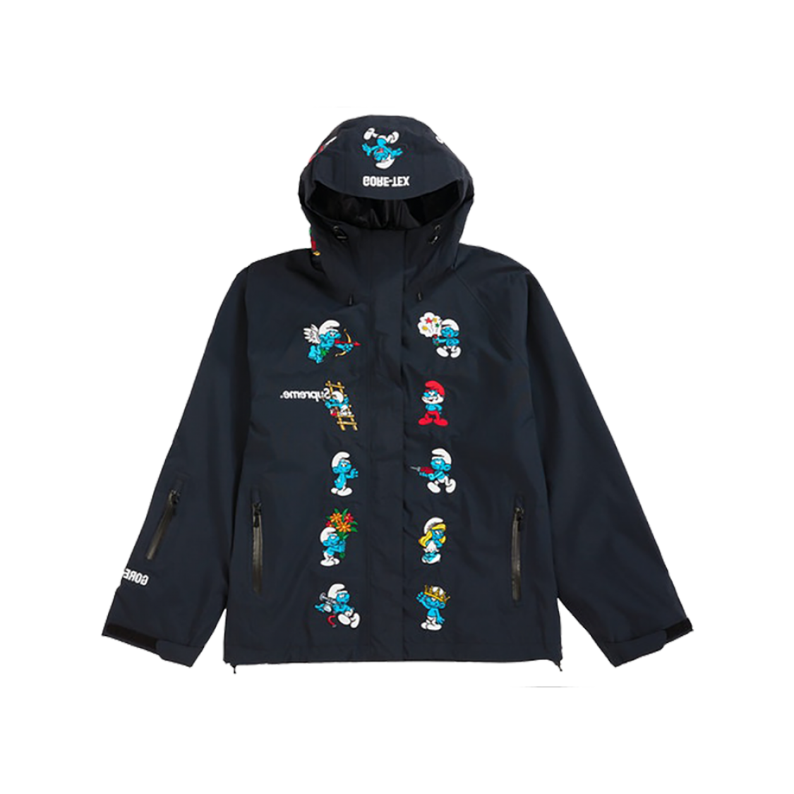 슈프림 스머프 고어텍스 쉘 재킷 블랙 | SUPREME - 슈프라이즈