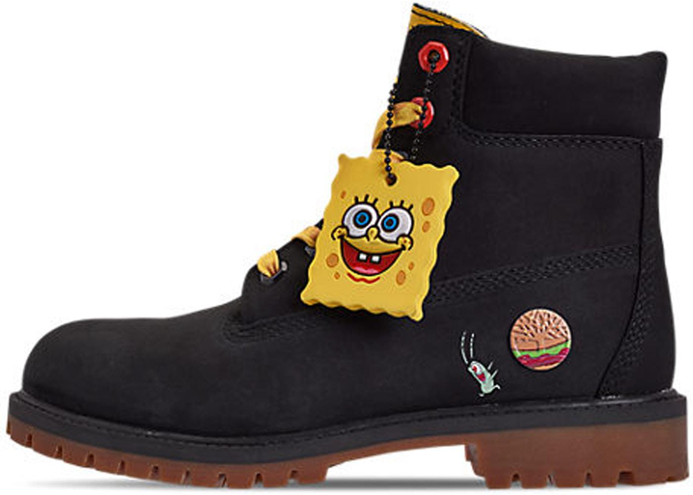 Timberland 6" Spongebob Black (PS) | TIMBERLAND - 슈프라이즈