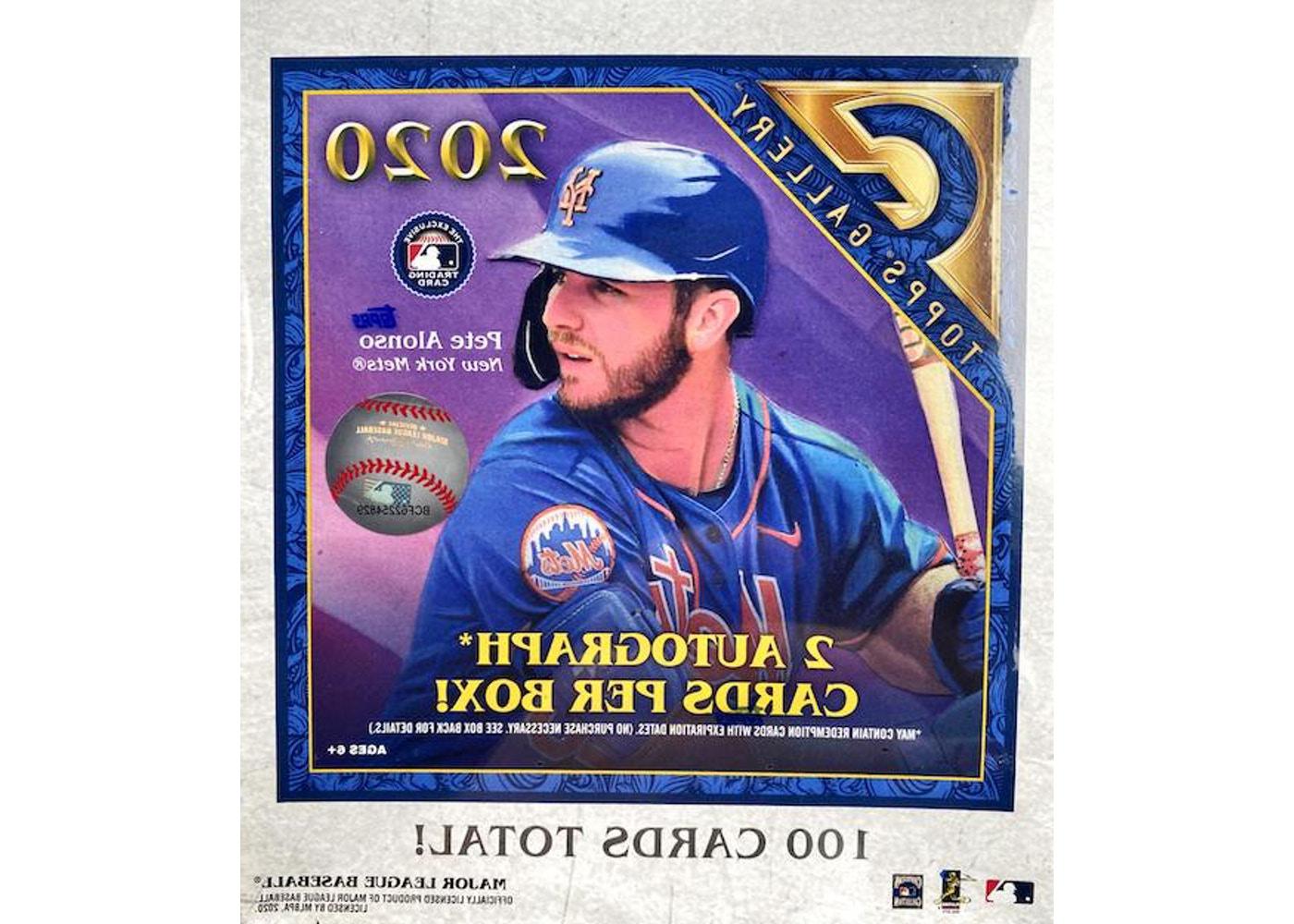 Topps Baseball 100 Ct. Monster Box 2020 Topps Gallery