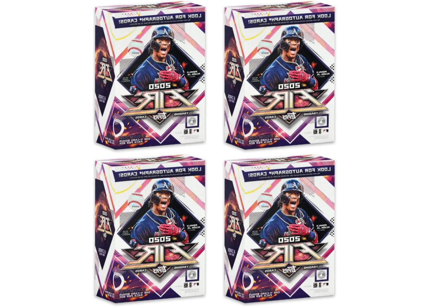 Topps Baseball Blaster Box 4X Lot 2020 Topps Fire | TOPPS - 슈프라이즈
