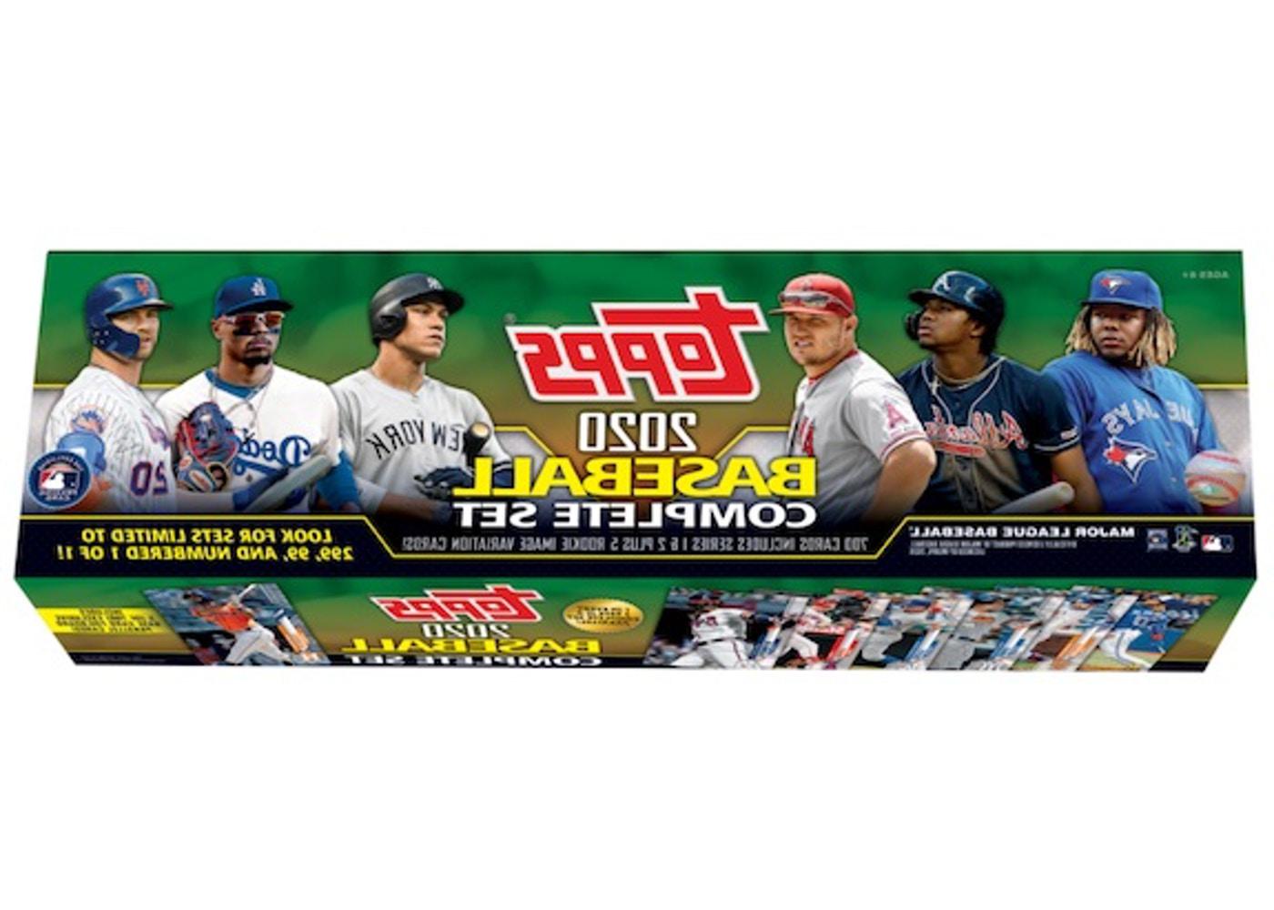 Topps Complete Set Green 2020 Topps Baseball