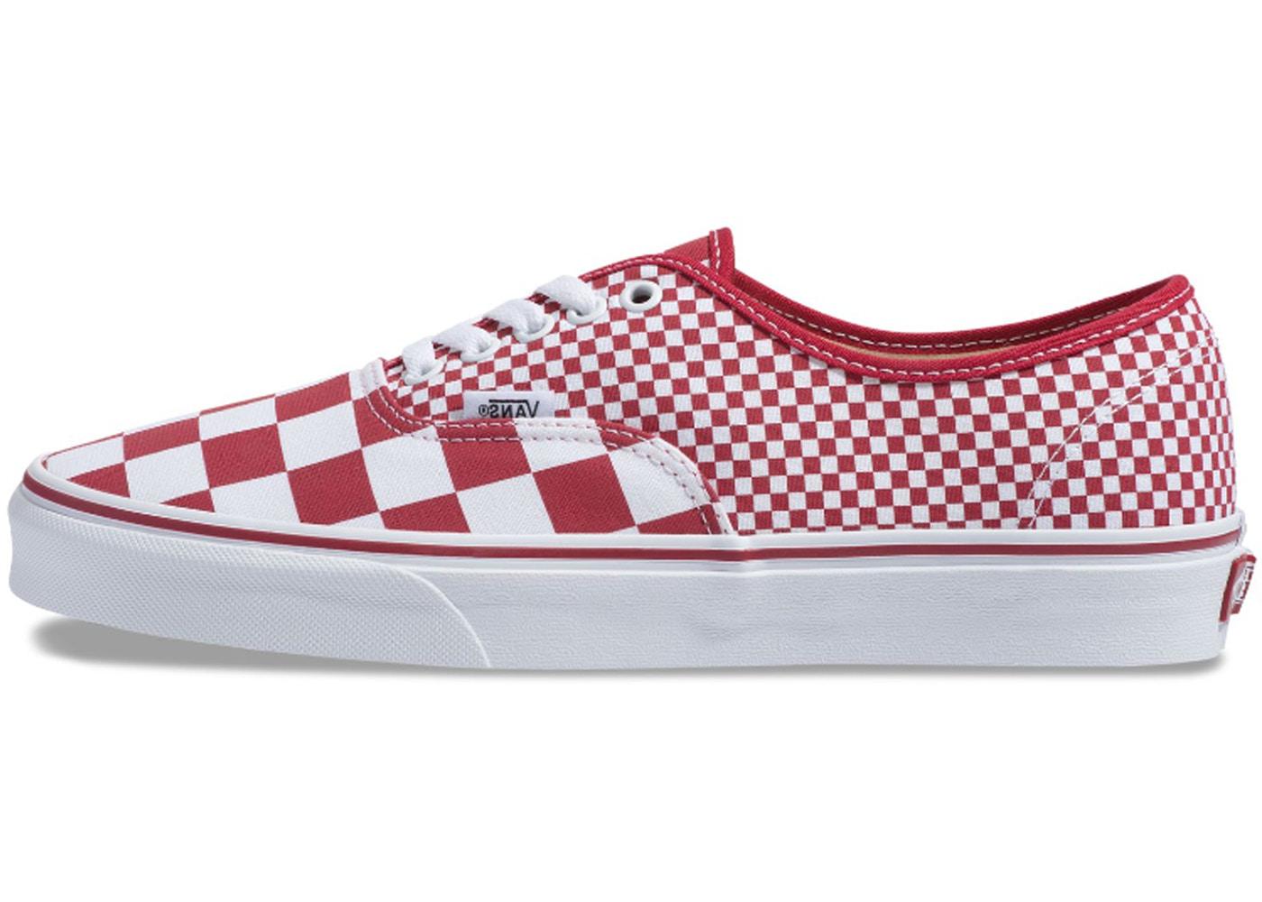Vans Authentic Mix Checker Red | VANS - 슈프라이즈