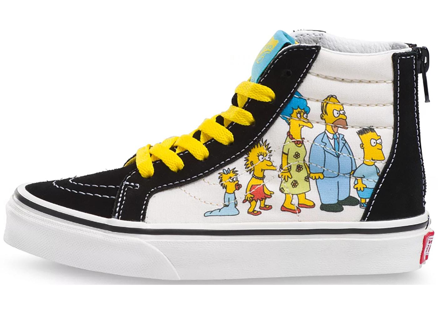 Vans Sk8-Hi Zip The Simpsons Family Portrait (PS) | VANS - 슈프라이즈
