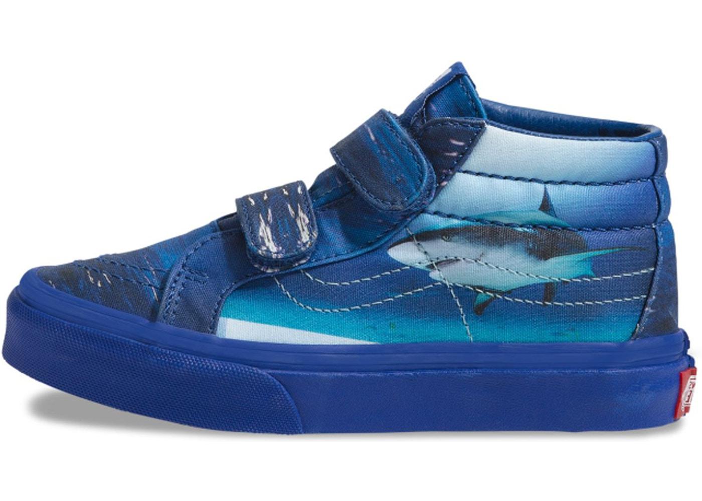 Vans Sk8-Mid Re-Issue V Discovery Shark Week 2019 (Preschool) | VANS ...