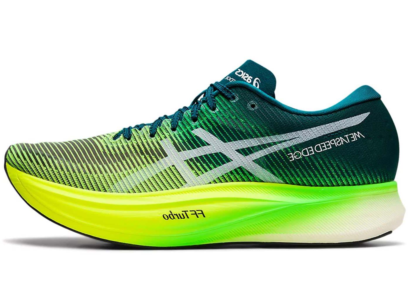 ASICS Metaspeed Edge+ Velvet Pine Safety Yellow 1013A116-300 | ASICS ...