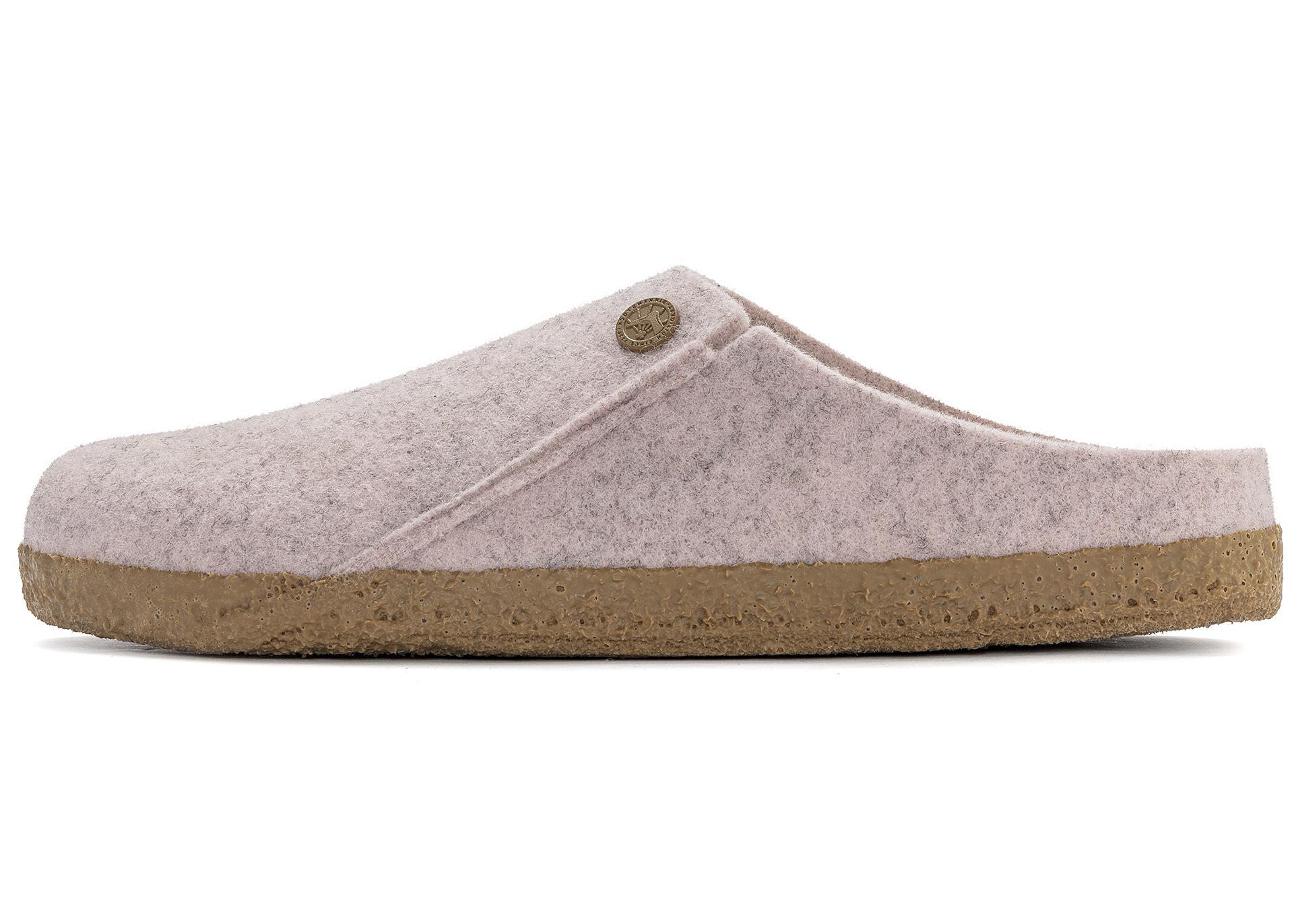 Birkenstock Zermatt Shearling Clog Wool Felt Light Rose 1023163 ...