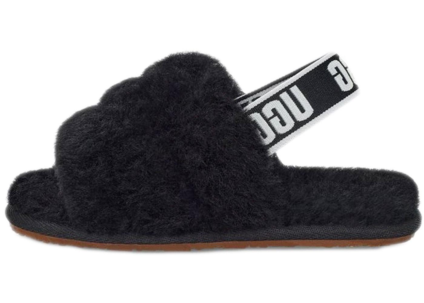 UGG Fluff Yeah Slide Black (TD) 1098579T-BLK | UGG - 슈프라이즈
