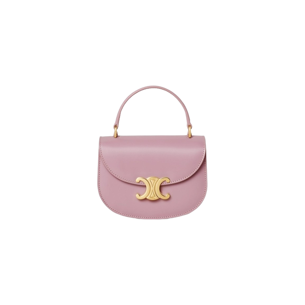 셀린느 트리옴페 샤이니 카프스킨 미니 베사체 페탈