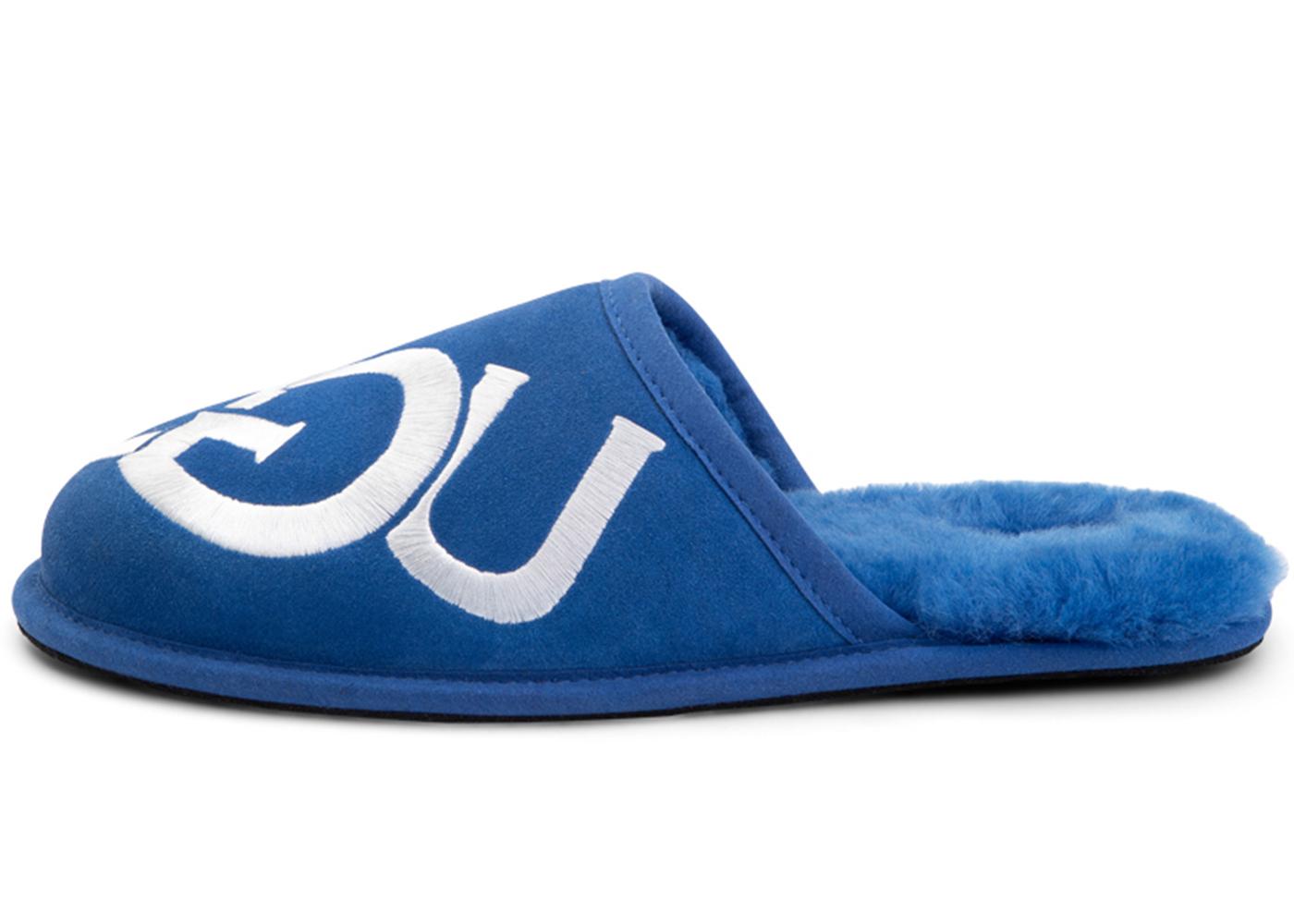 UGG Scuff Logo Slipper Classic Blue White 1101324-CBLW | UGG - 슈프라이즈
