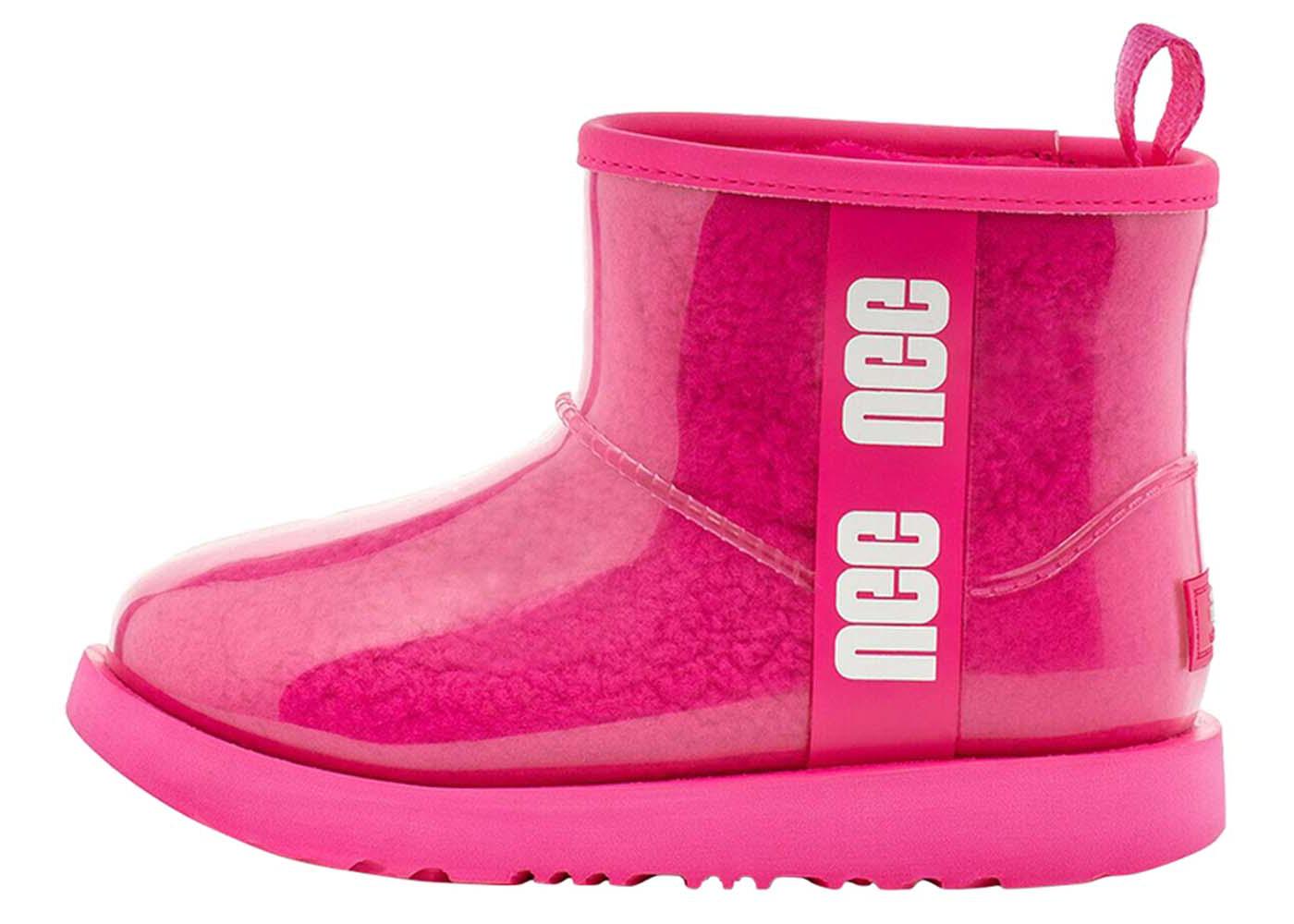 UGG Classic Clear Mini II Boot Rock Rose (Kids) 1112386K-RCR | UGG - 슈프라이즈