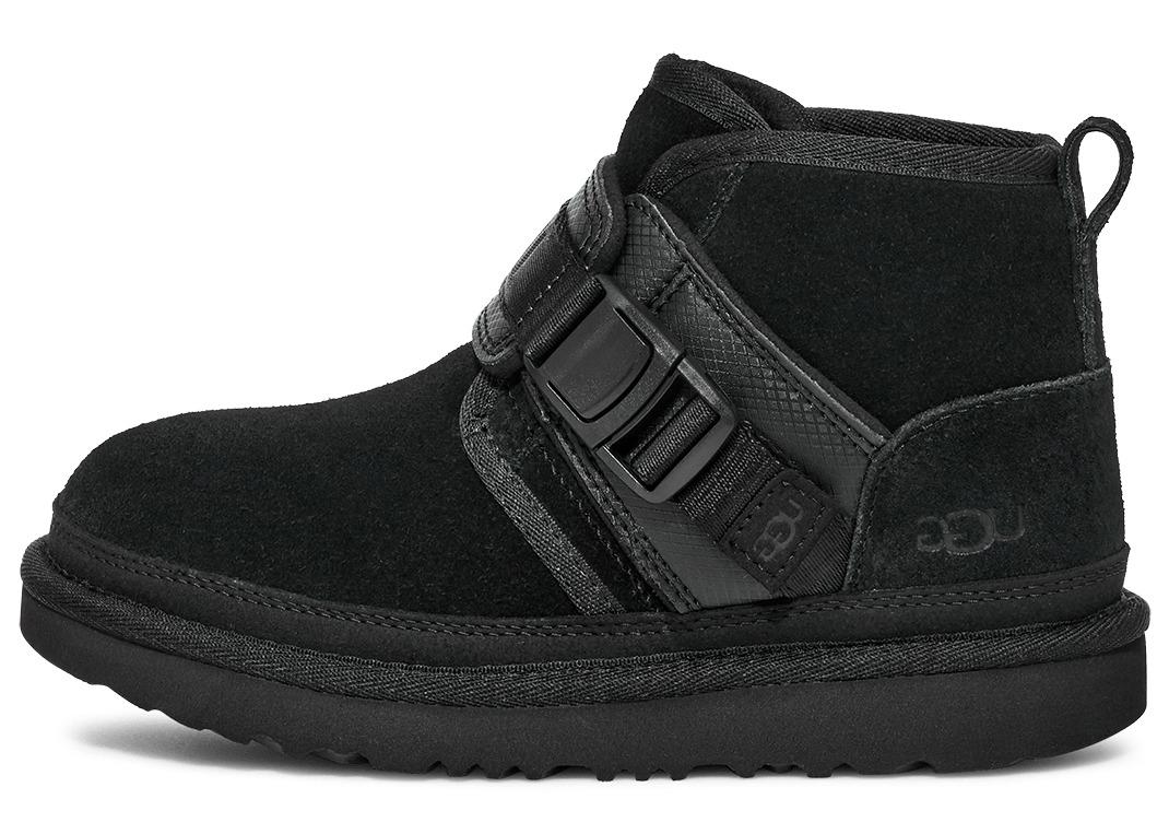 UGG Neumel Boot Snapback Black (Kids) 1130757K-BLK | UGG - 슈프라이즈
