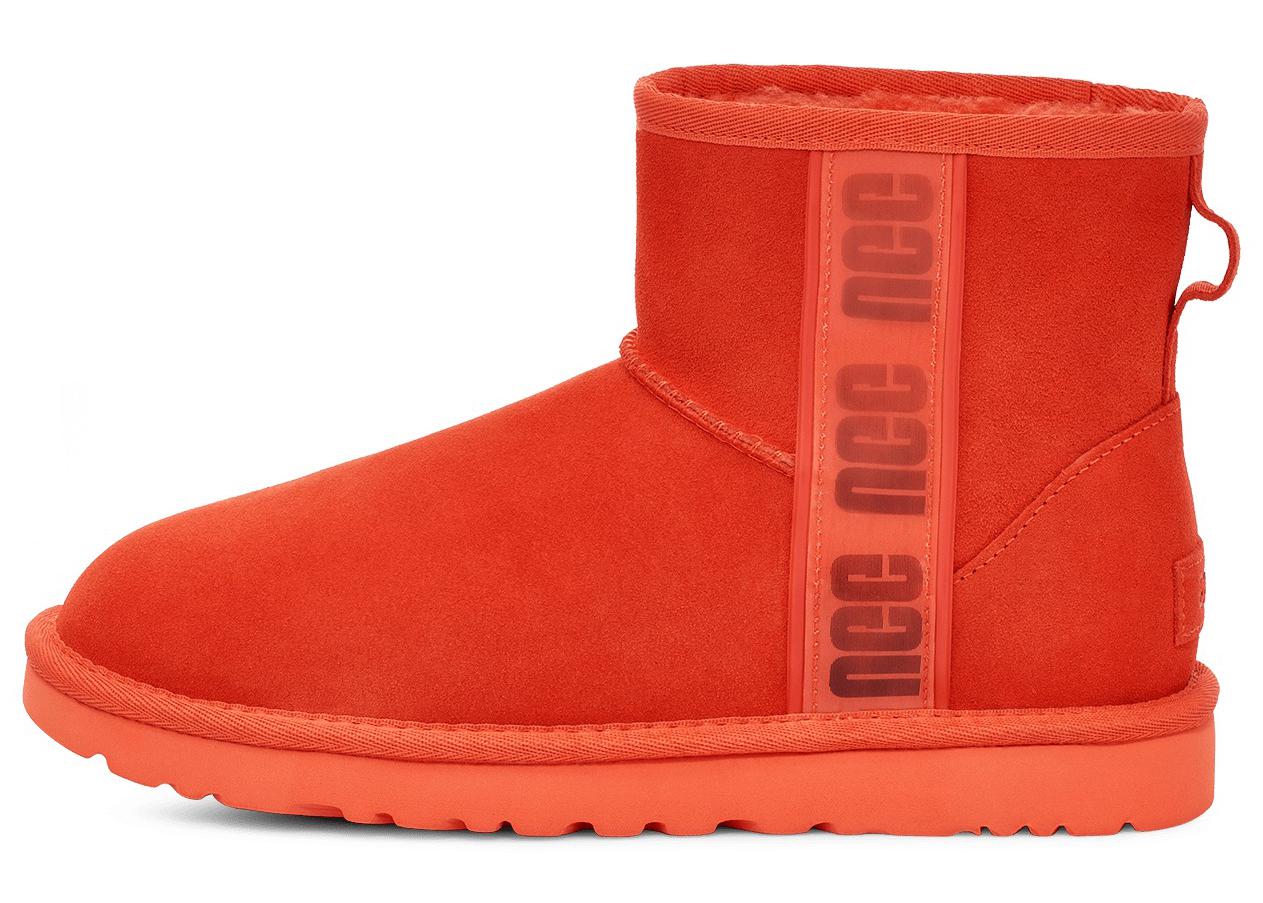 UGG Classic Mini II Boot Side Logo Hazard Orange (Women's) 1134962-HONG ...