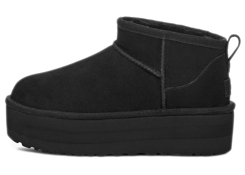 UGG Classic Ultra Mini Platform Black (W) 1135092-BLK | UGG - 슈프라이즈