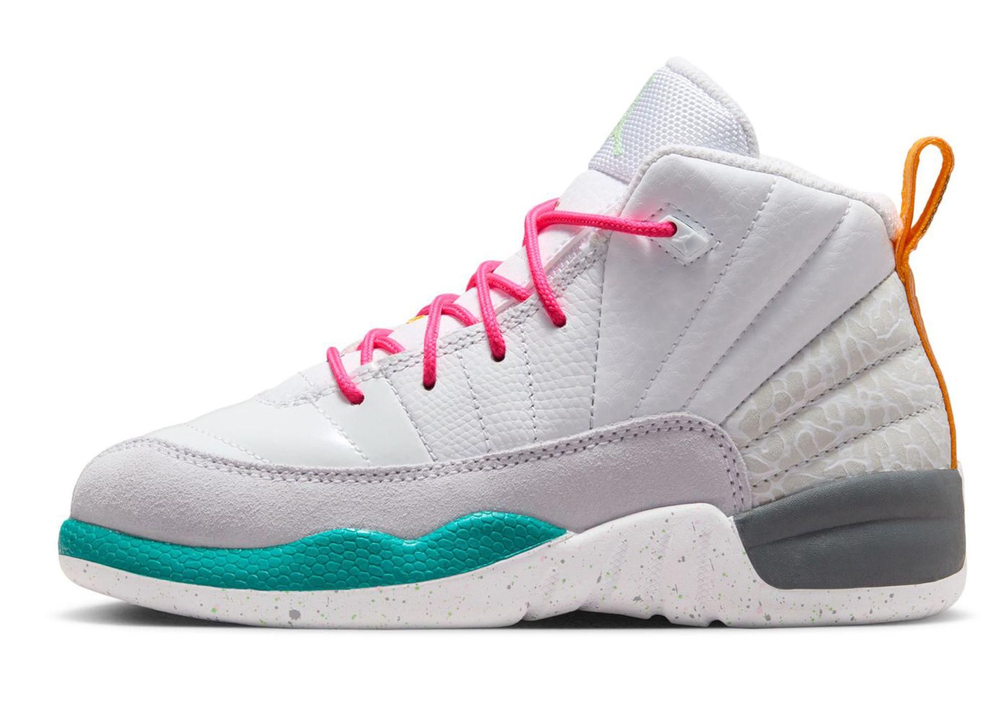 Jordan 12 Retro White Vapor Green (PS) 151186-130 | JORDAN - 슈프라이즈