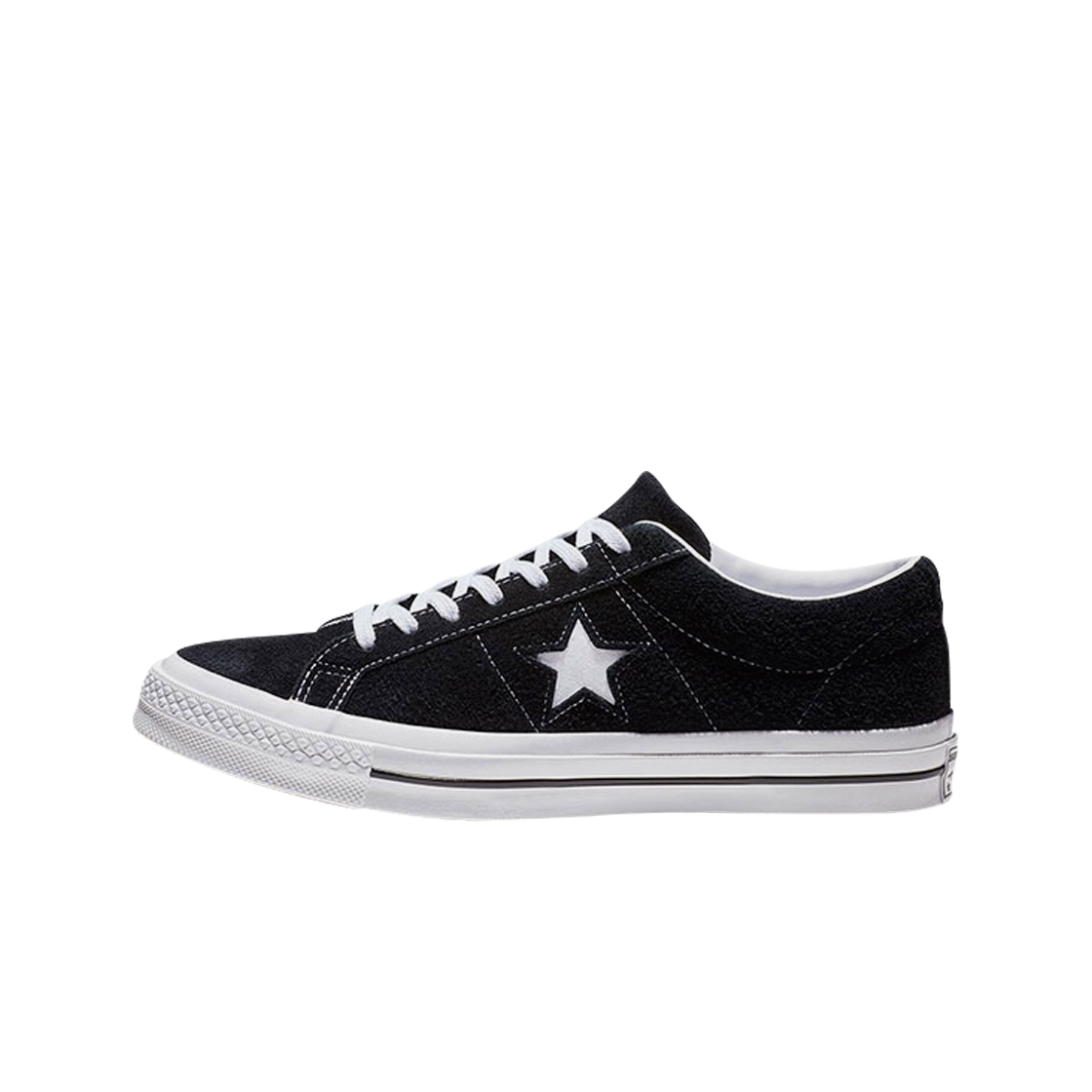 컨버스 원스타 로우 스웨이드 블랙 화이트 158369C | CONVERSE - 슈프라이즈