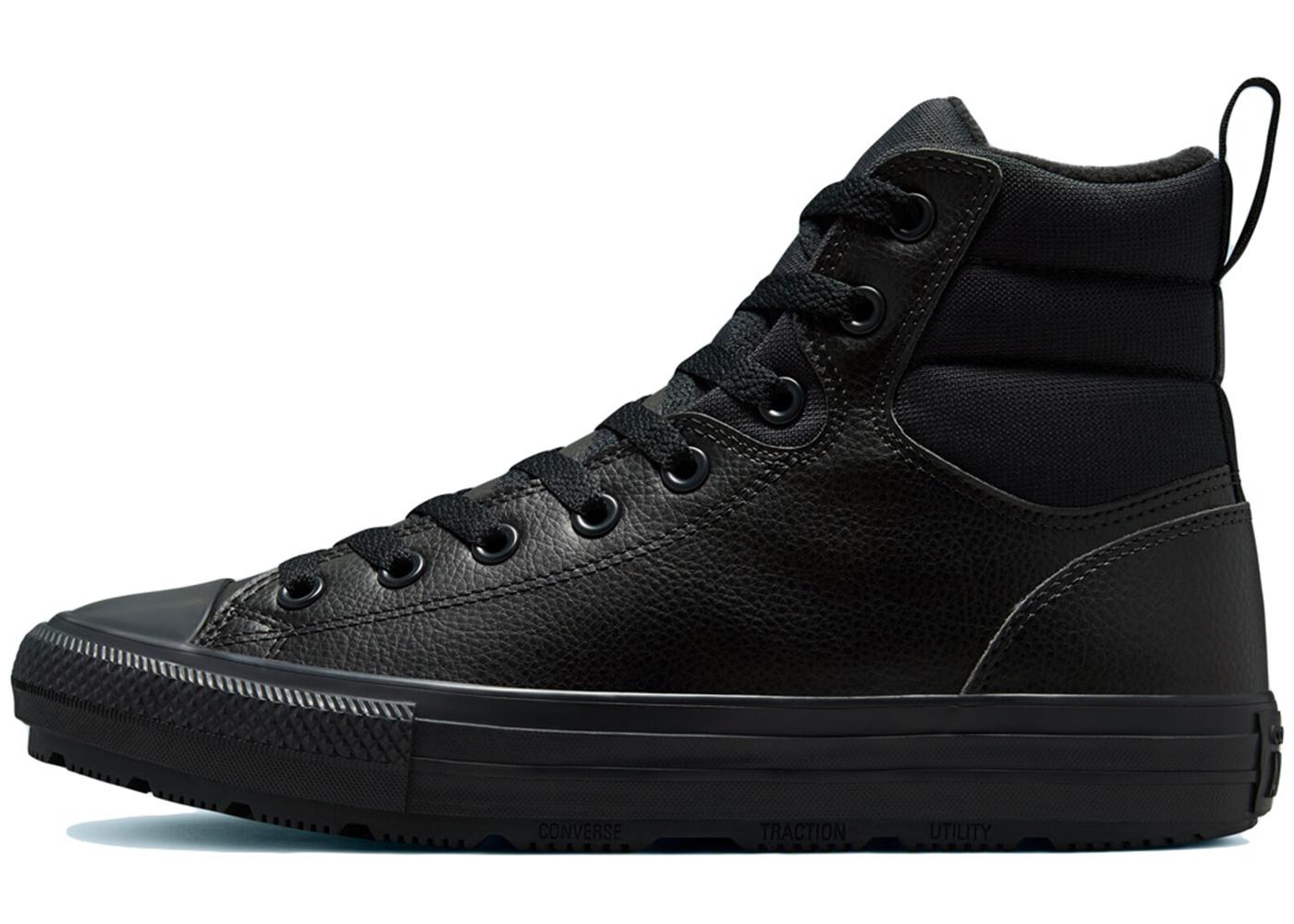 Converse Chuck Taylor All-Star Hi Berkshire Boot Black Ash Stone ...