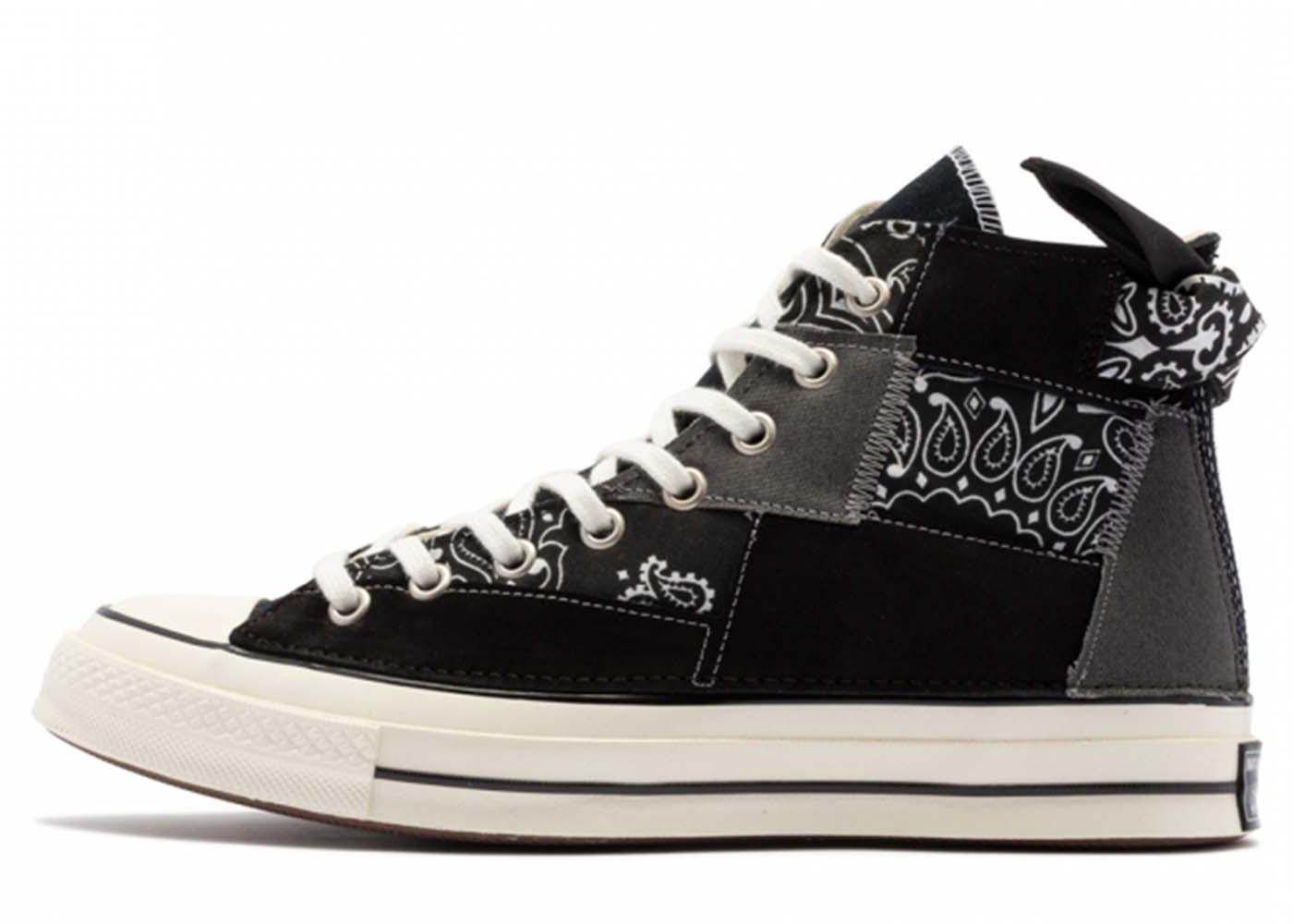 Converse Chuck Taylor All-Star 70 Hi Paisley Patchwork Black 172906C ...