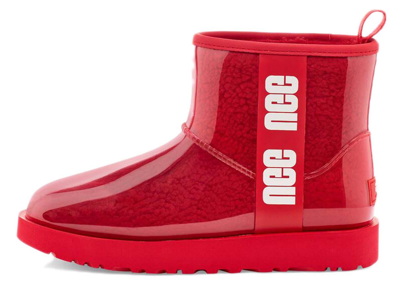 UGG Classic Clear Mini Boot Ribbon Red (W) 194715366695 | UGG - 슈프라이즈