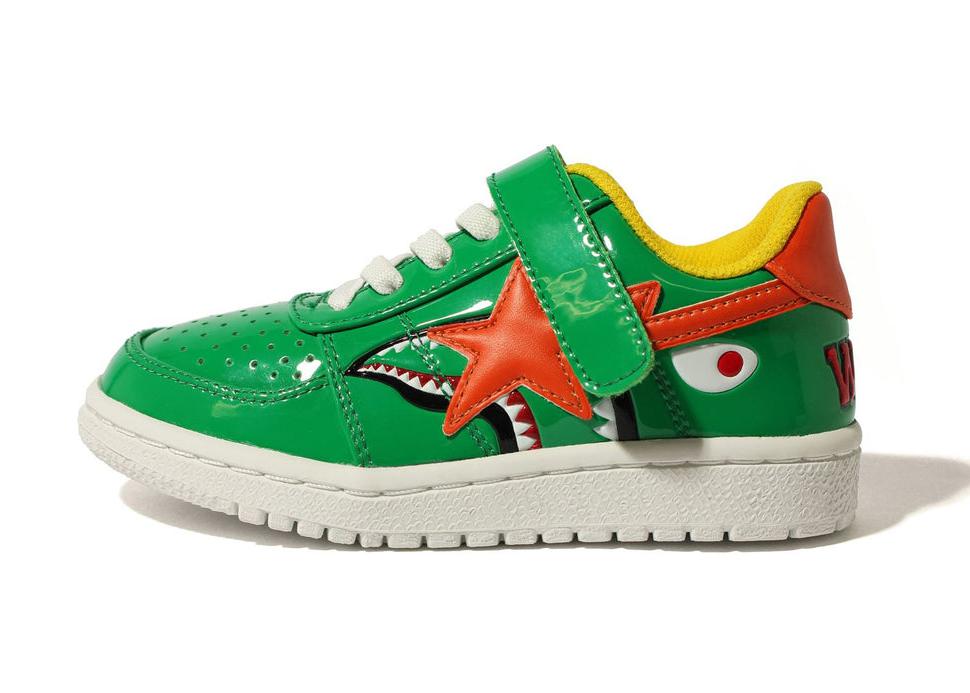 A Bathing Ape BAPE Sta Shark Green (PS)