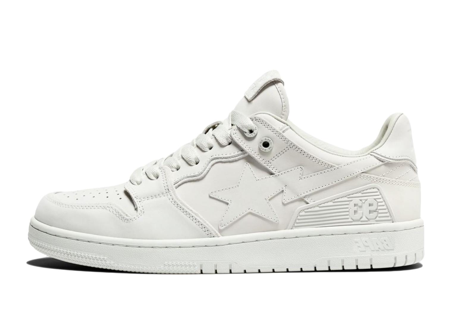 A Bathing Ape Bape SK8 Sta Triple White 1H80-291-009 | BAPE - 슈프라이즈