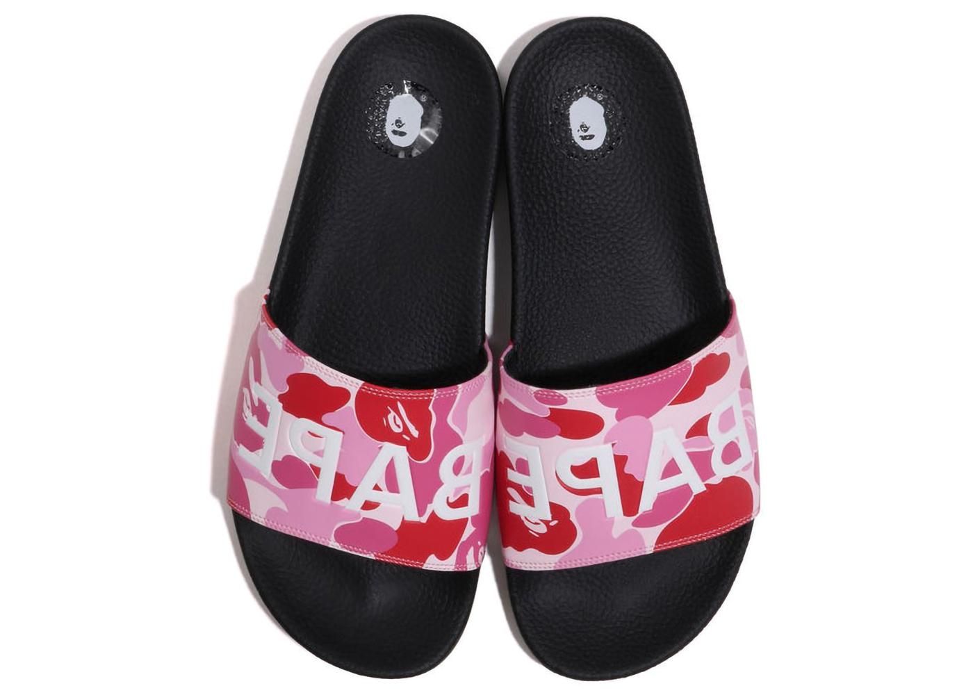 A Bathing Ape ABC Camo Slide Pink (2023) 1J30-191-010 | BAPE - 슈프라이즈