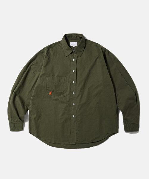 Cotton Over Shirt Olive