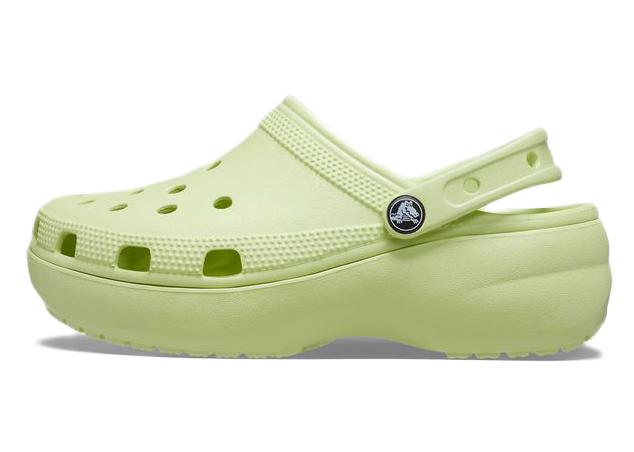 Crocs Classic Platform Clog Celery (Women's)