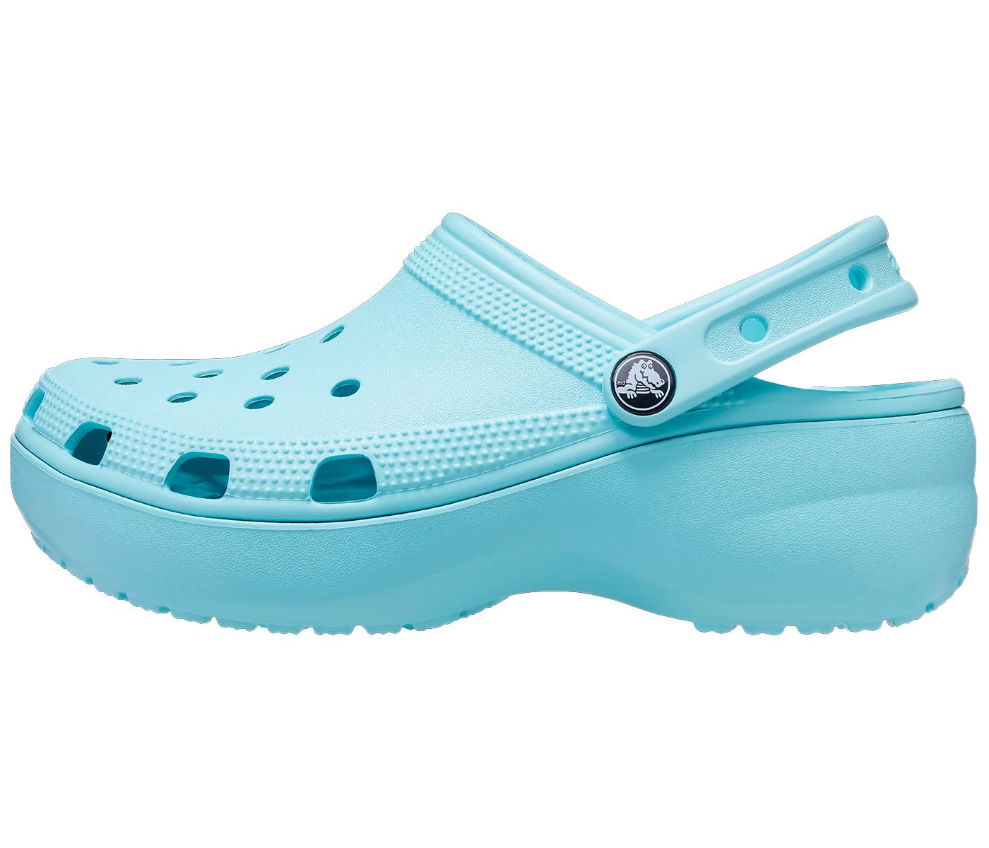 Crocs Classic Platform Clog Pure Water (W)