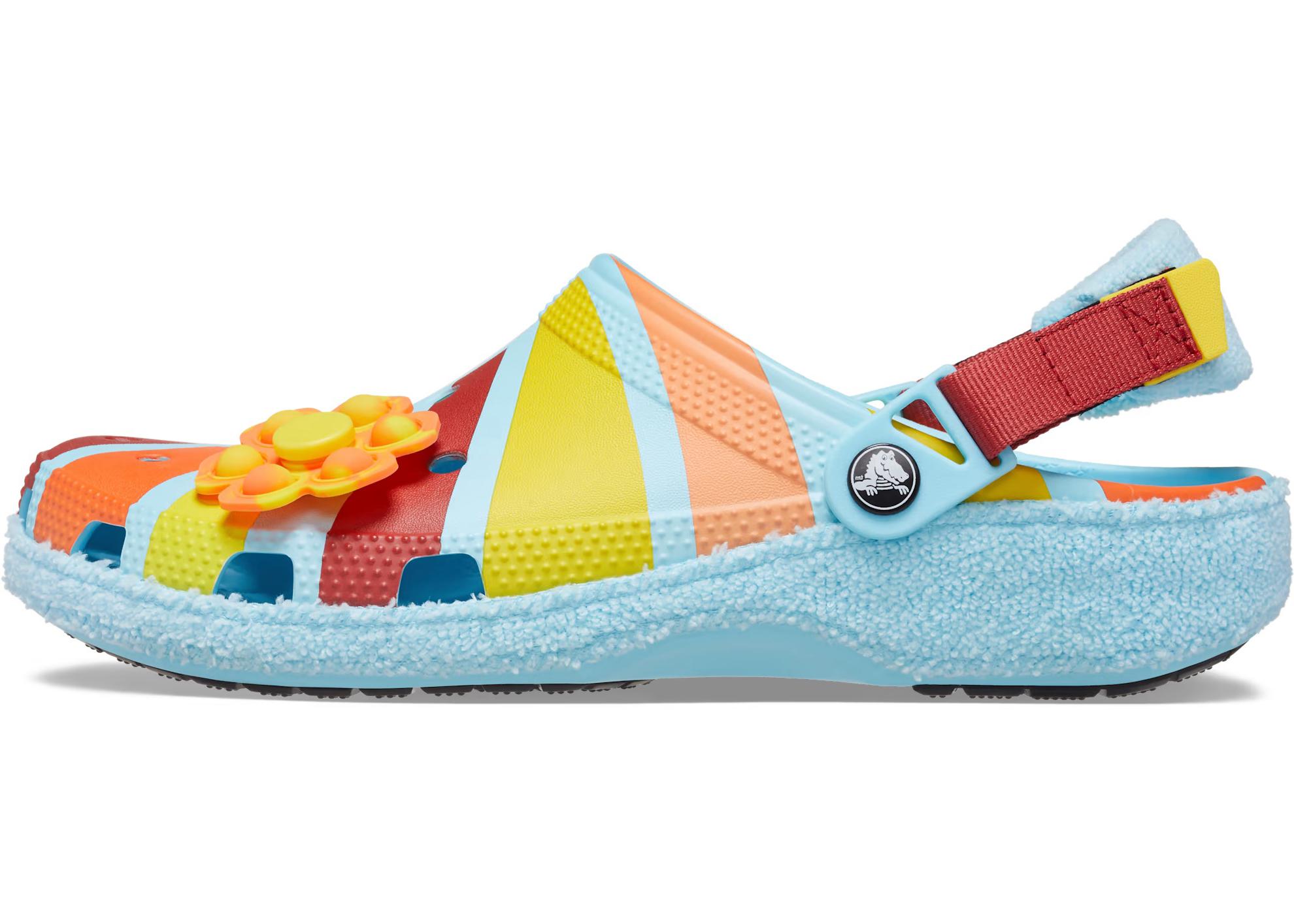 Crocs Classic Adjustable Clog Zen Garden Terry Cloth 208926-4LE | CROCS ...