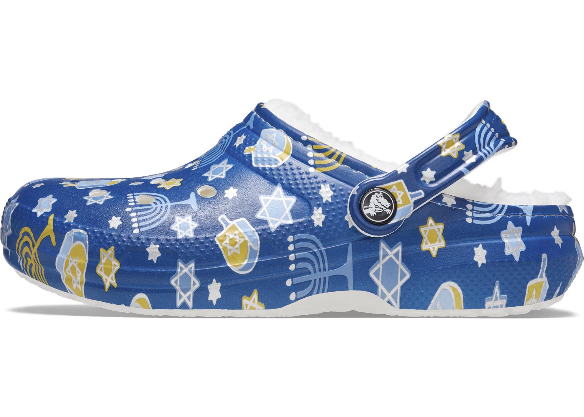 Crocs Classic Lined Clog Hanukkah 209326-90H | CROCS - 슈프라이즈