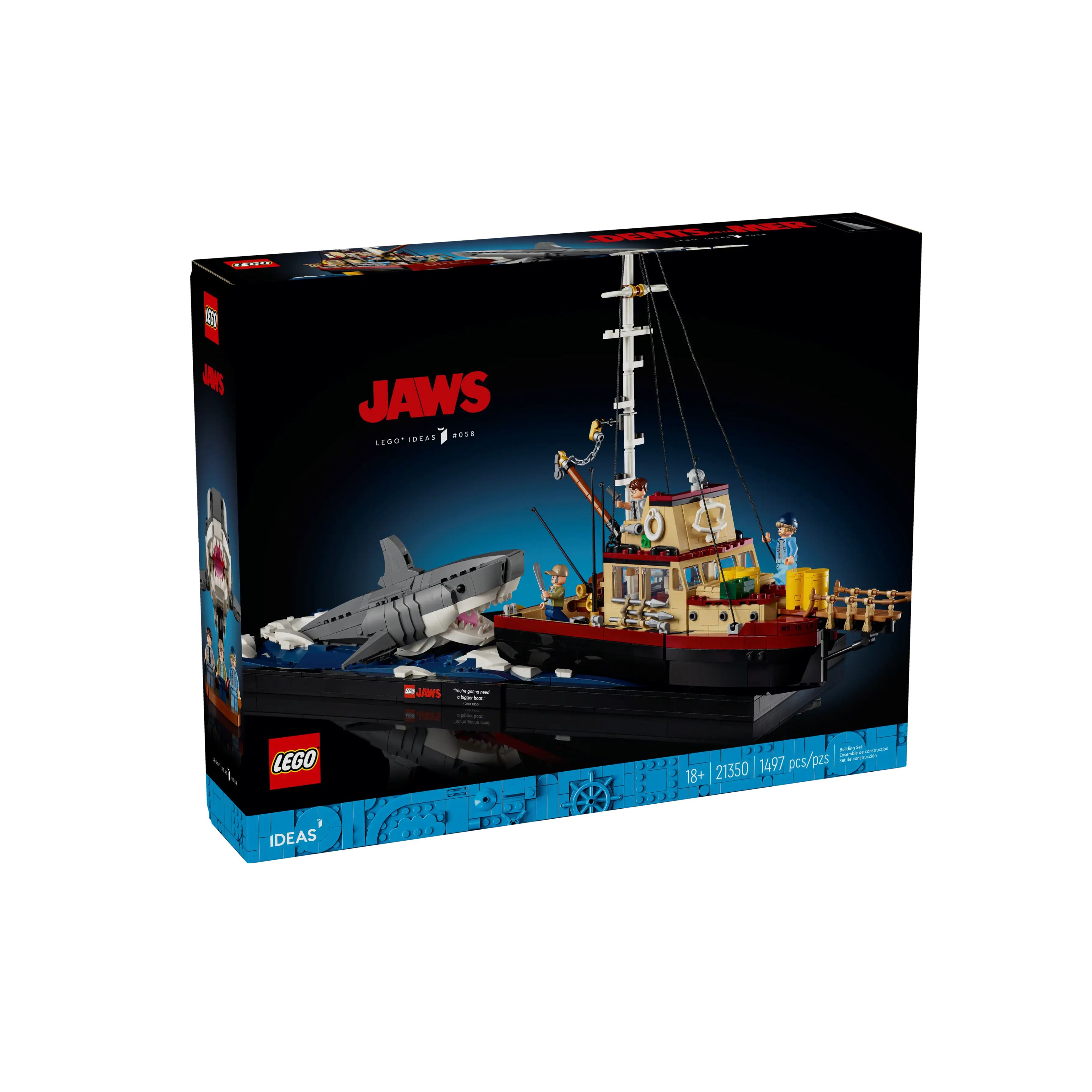 죠스 21350 | IDEAS | 레고® 21350 | LEGO - 슈프라이즈