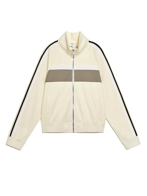 Track Jacket Cream 23PFM108A | KIJUN - 슈프라이즈