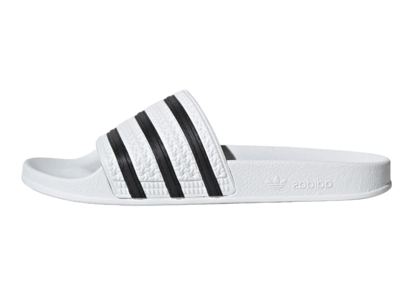 adidas Adilette White Core Black White 280648 | ADIDAS - 슈프라이즈