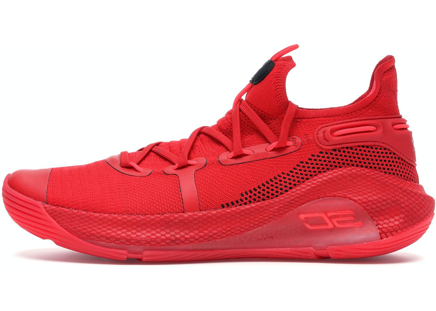 Under Armour Curry 6 Red 3020612-603 | UNDER ARMOUR - 슈프라이즈