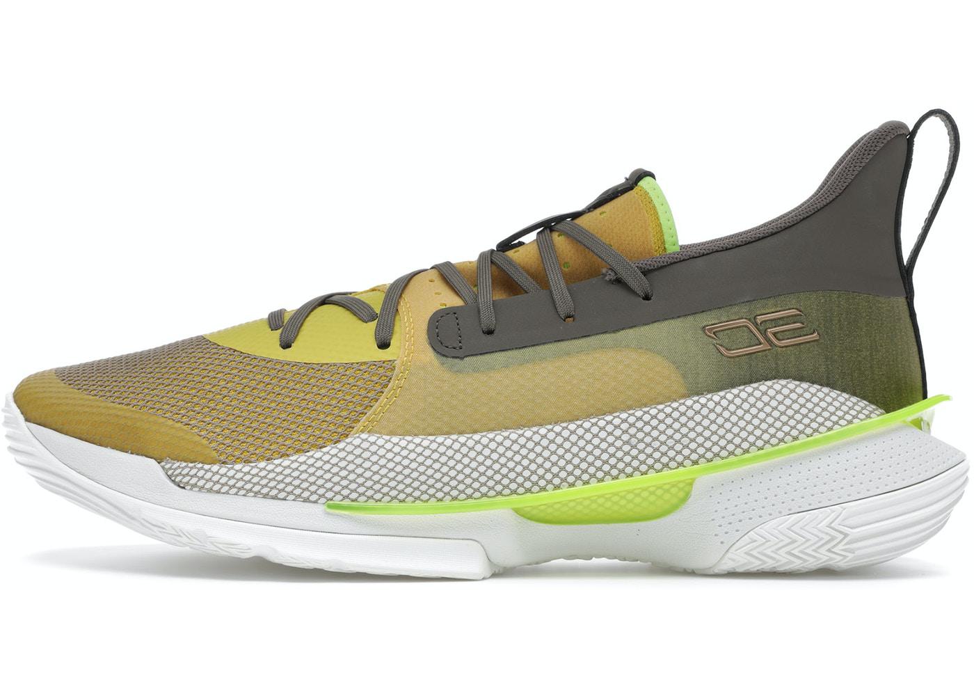 Under Armour Curry 7 Zeppelin Yellow 3021258-701 | UNDER ARMOUR - 슈프라이즈