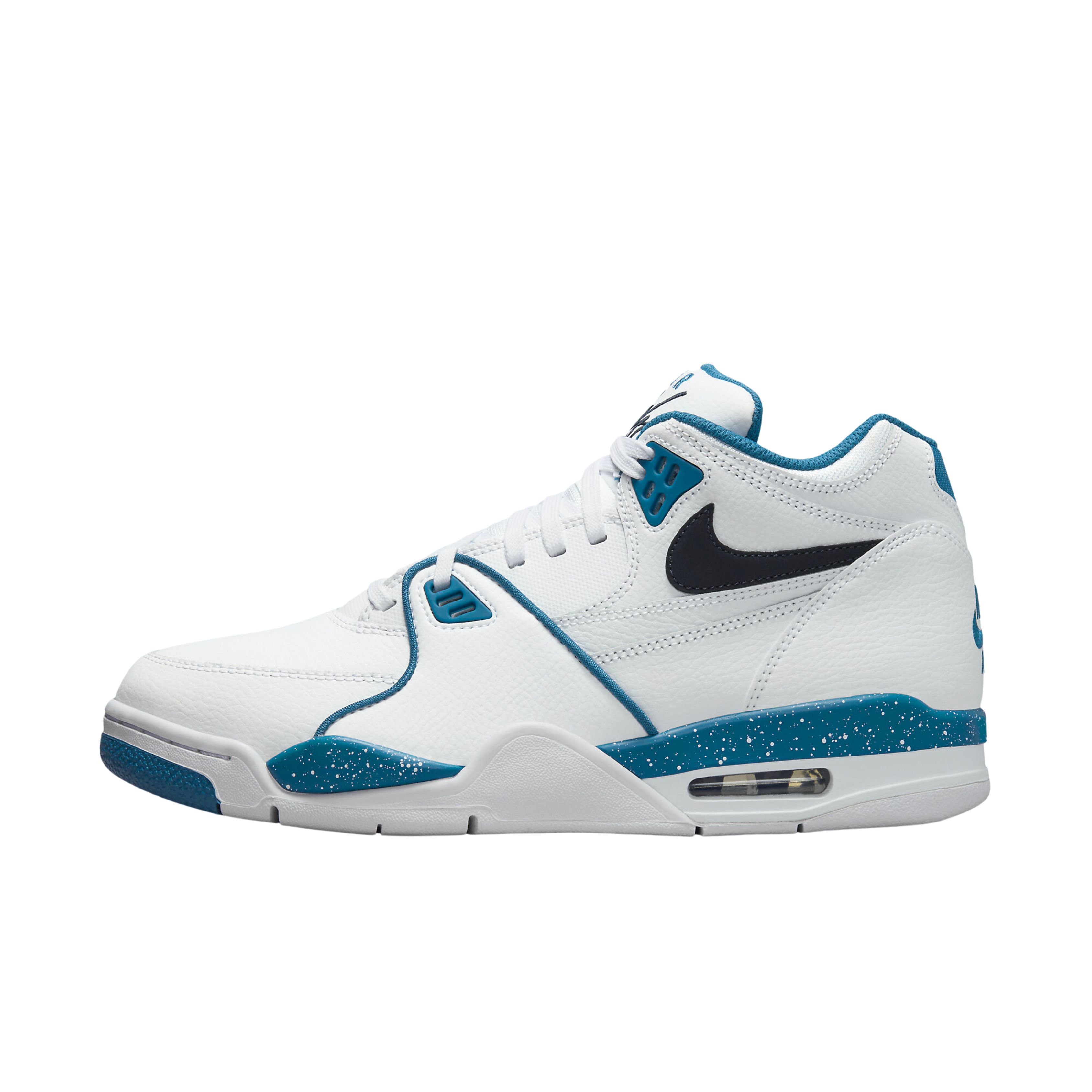 나이키 에어 플라이트 '89 화이트 브리게이트 블루 다크 옵시디언 306252-116 | NIKE - 슈프라이즈